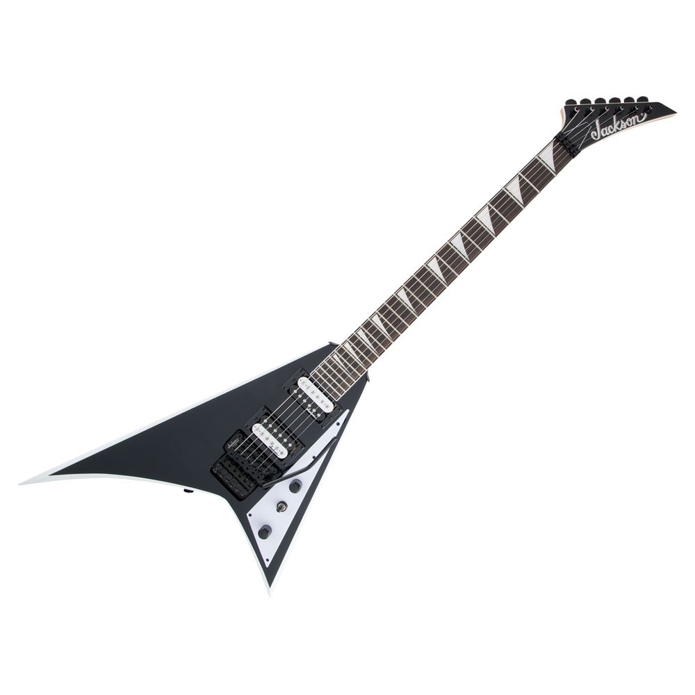 Jackson JS Series Rhoads JS32 Black with White Bevels エレキギター（新品/送料無料 ...