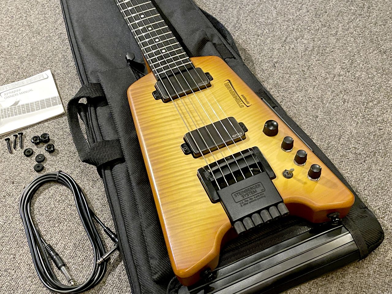 Steinberger Synapse Trans Amber TranScale ST-2FPA（中古）【楽器検索デジマート】