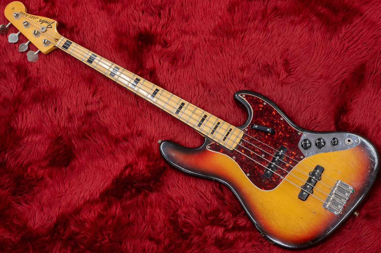 Fender 1972 JAZZ BASS 3TS #375389 4.04kg【委託品】【横浜店】（ビンテージ）【楽器検索デジマート】