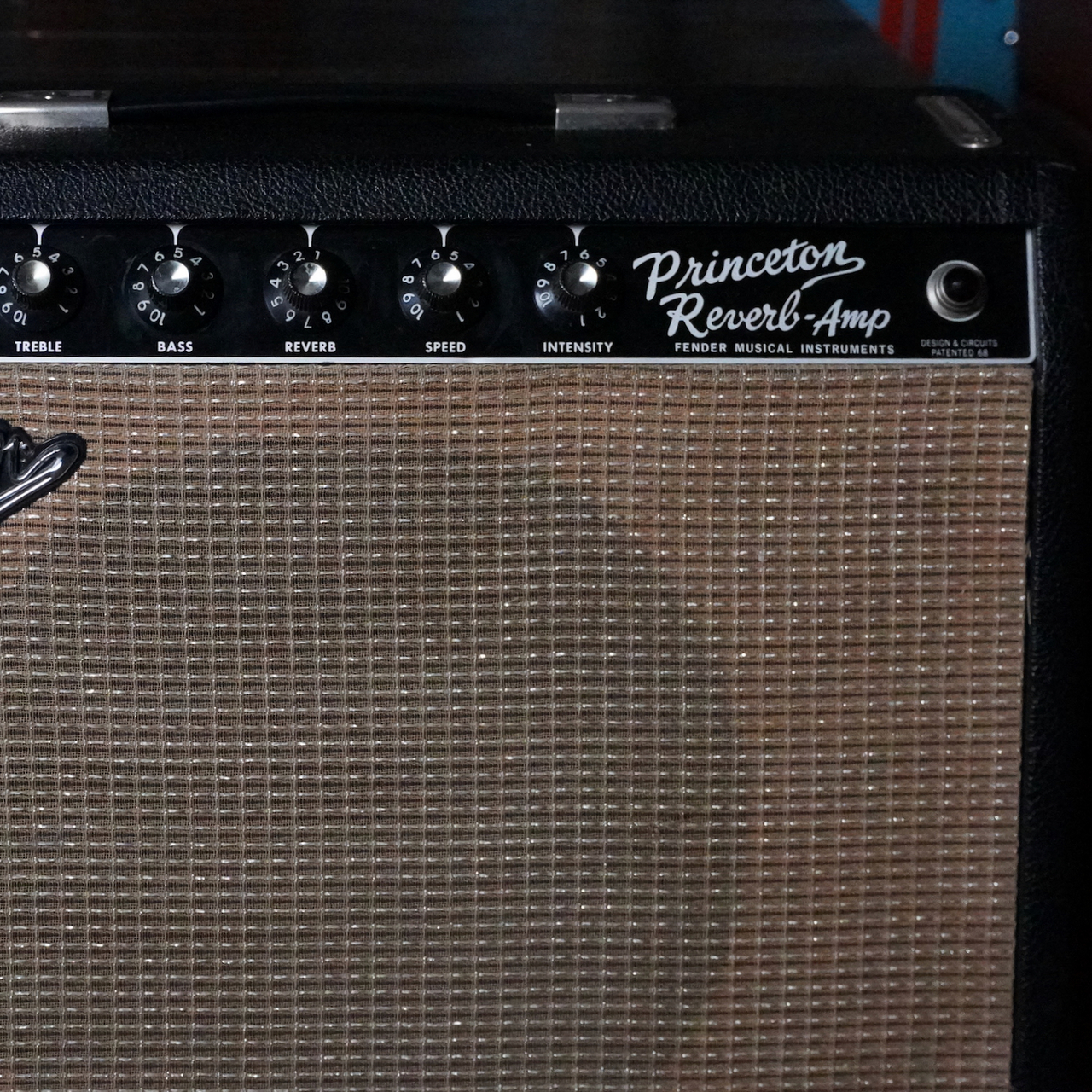 Fender 1966 Princeton Reverb "Black Face / AA764" w/ Jupitar 12LC（ビンテージ ...