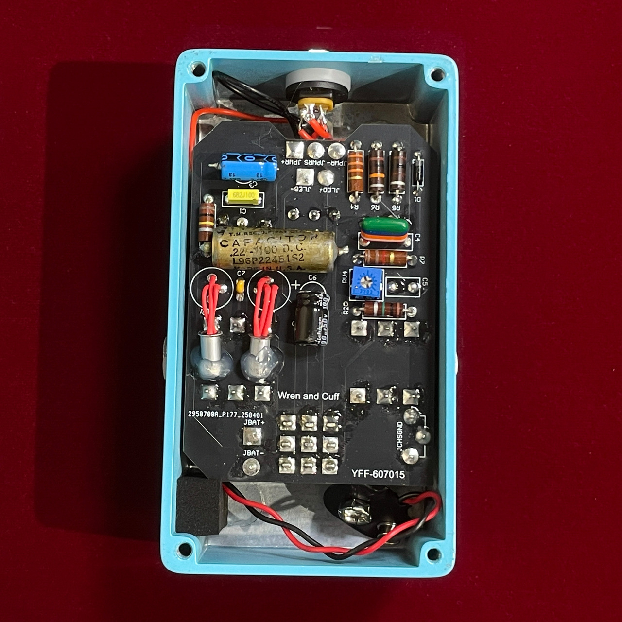 Wren and Cuff Creations Your Face 60s Vitamin Q Mod "Blue" 【限定モディファイ ...