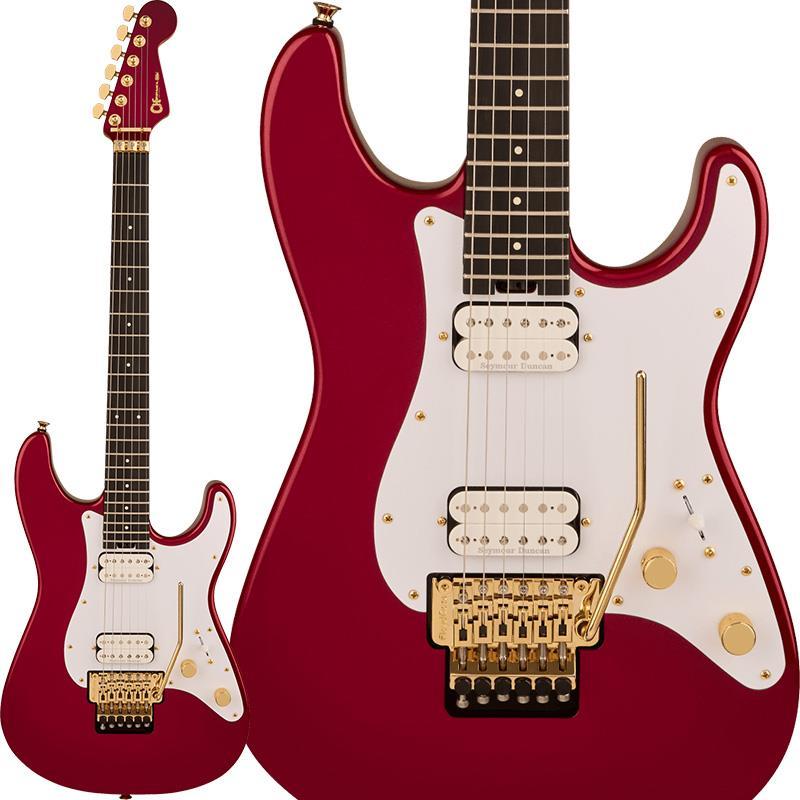 Charvel Pro-Mod Plus So-Cal SC1 Style 1 HH FR EB (Candy Apple Red/Ebony ...