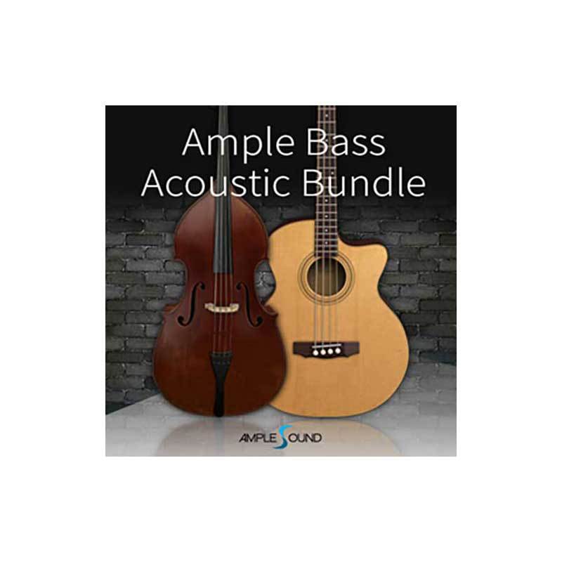 AMPLE SOUND AMPLE BASS ACOUSTIC 2 in 1 BUNDLE ソフト音源 バンドル メール納品 代引不可（新品 ...