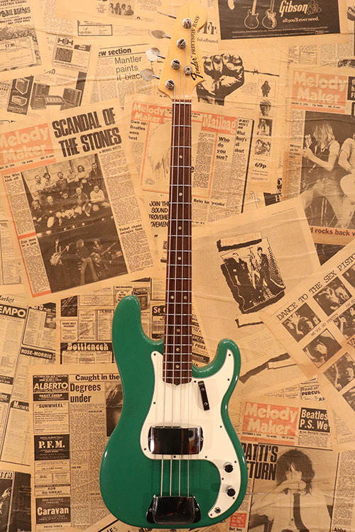 Fender 1971 Precision Bass "Original Kelly Green Finish with Near Mint ...