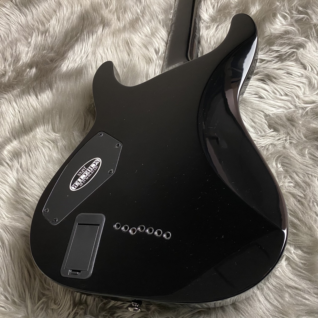 SCHECTER AD-C-7-HR(HellRaiser C7)-Gross Black【現物画像】（B級特価/送料無料）【楽器検索デジマート】