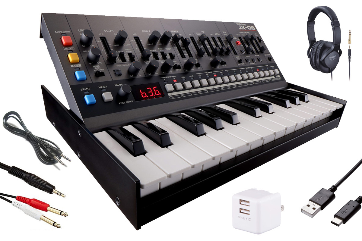 Roland JX-08 Boutique【K-25m+オプションセット!】Sound Module【WEBSHOP】（新品/送料無料）【楽器 ...