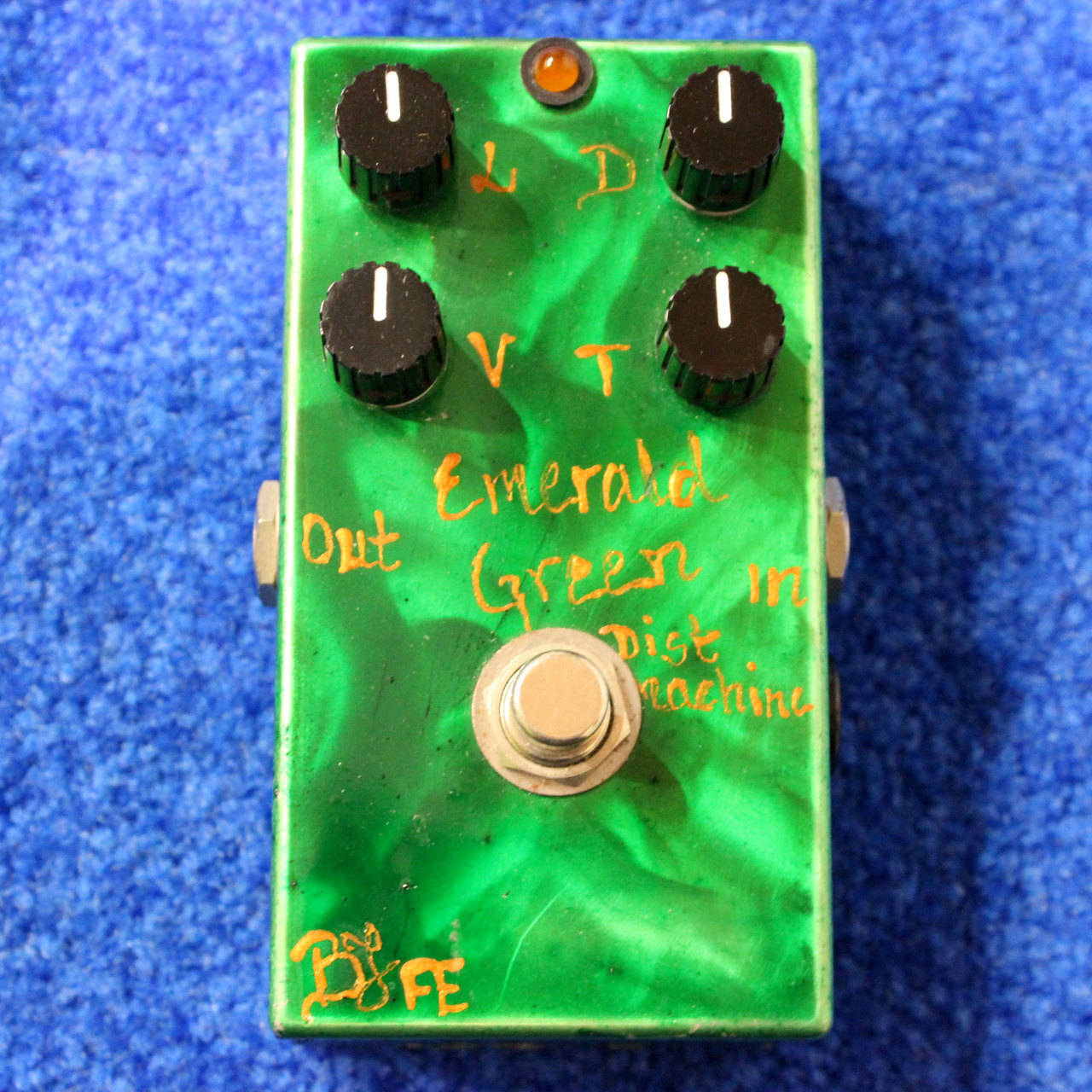 BJF Electronics Emerald Green Distortion Machine BJF エレクトロニクス エメラルド ...