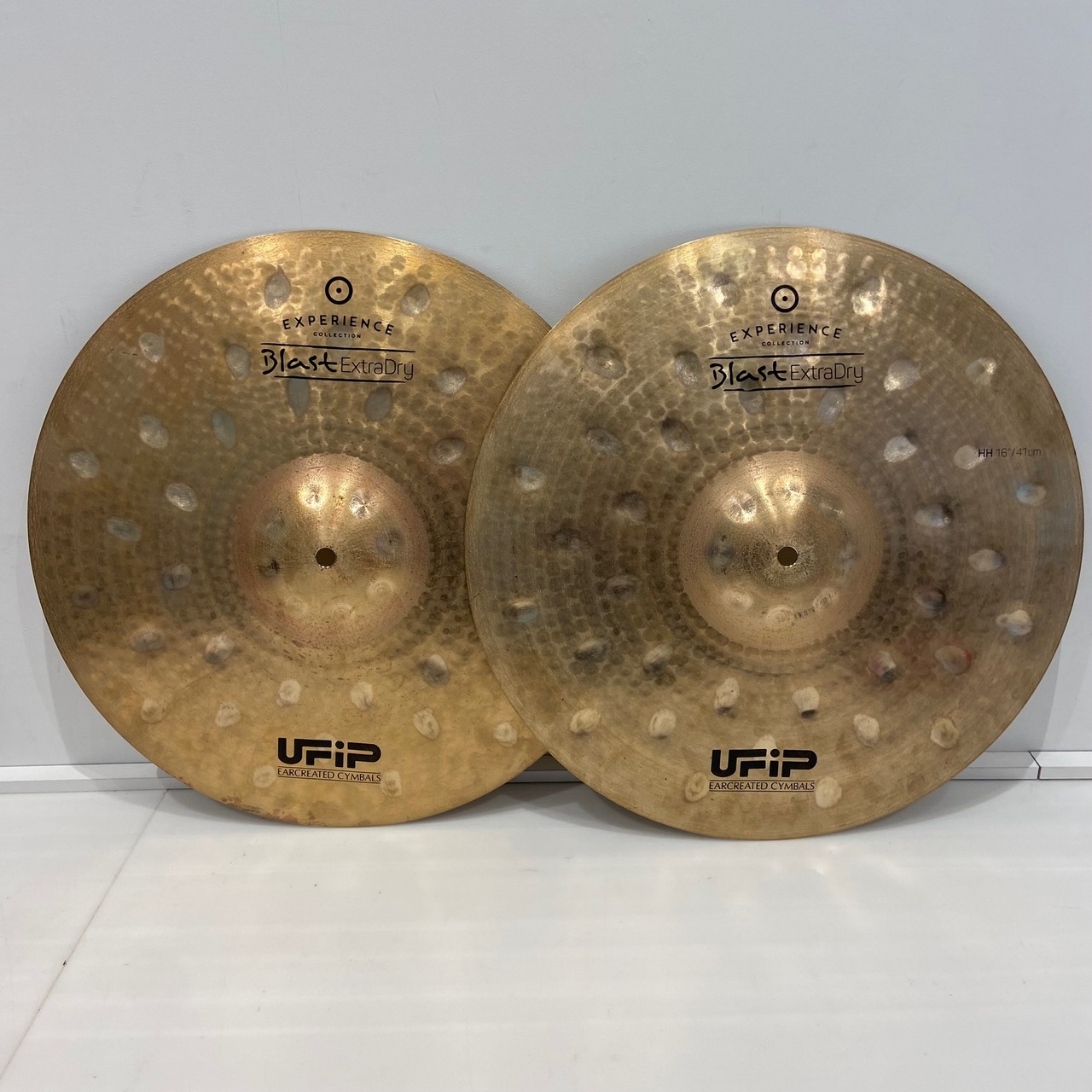 UFiP ES-16XDH Blast Extra Dry HiHat Pair 16” 1,120g/1,406g（新品特価/送料無料）【楽器検索デジマート】