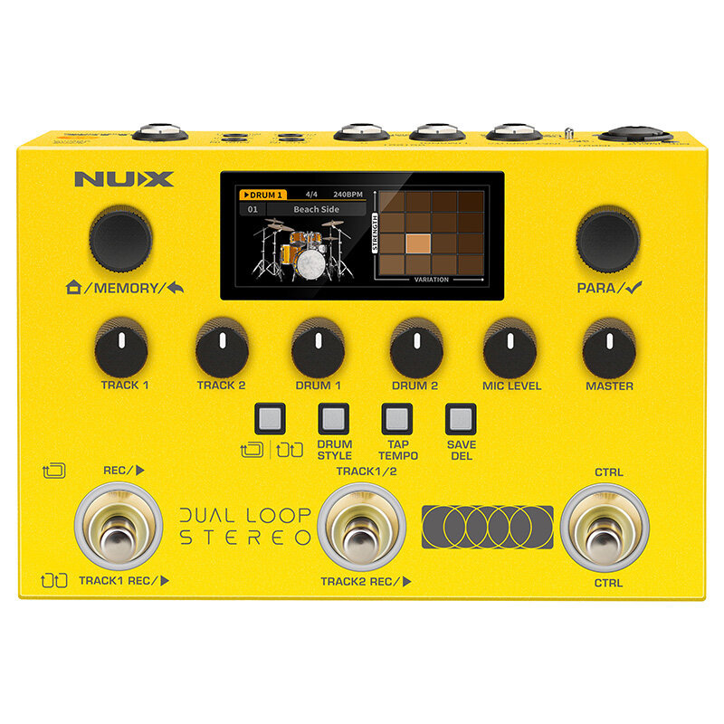 nu-x Dual Loop Stereo NU-X Dual Loop Stereo Pedal デュアルトラック・ループペダル ニュー ...