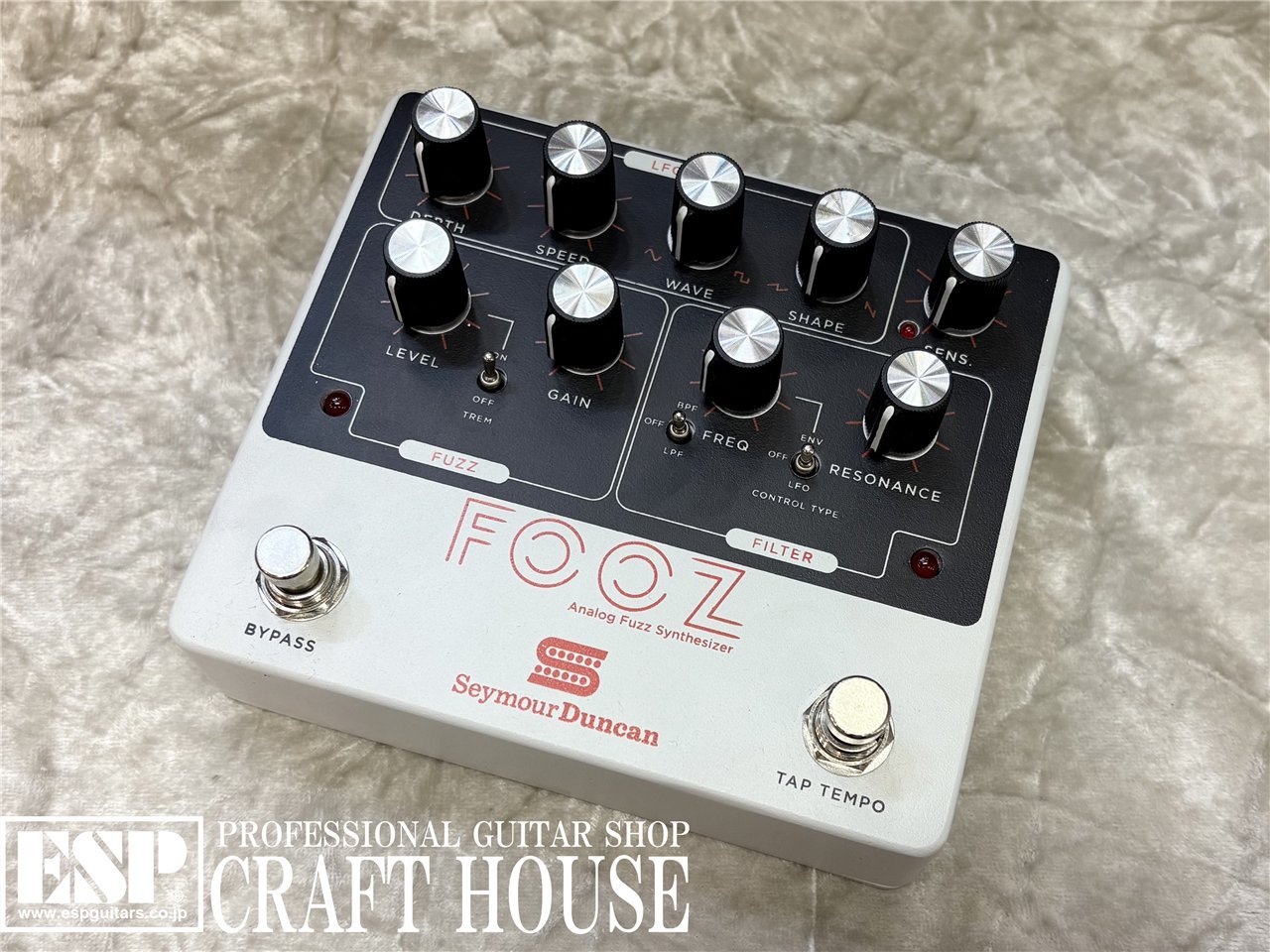 Seymour Duncan FOOZ -Analog Fuzz Synthesizer-（新品）【楽器検索デジマート】