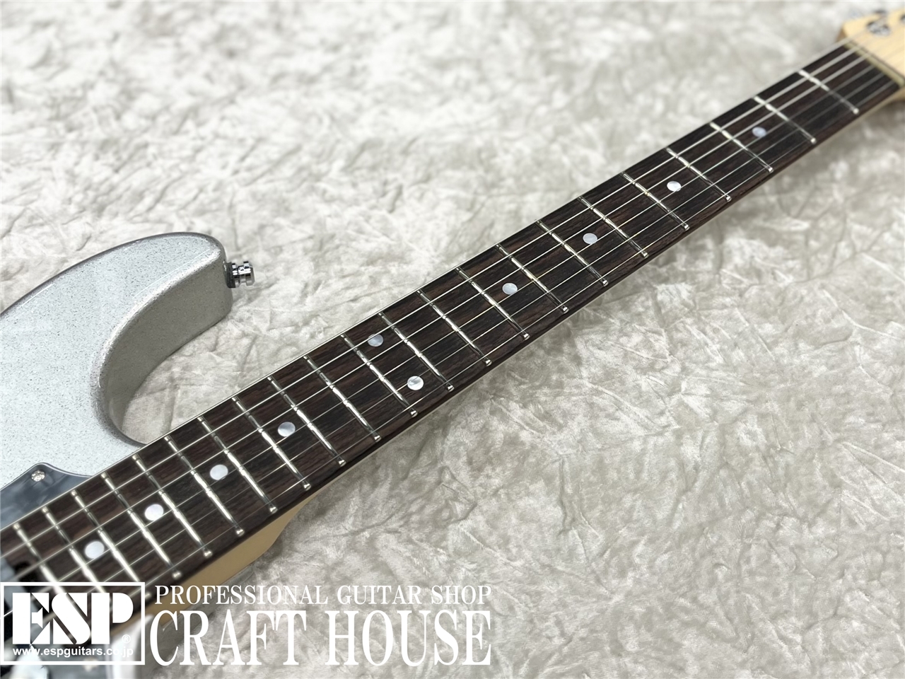 ESP SNAPPER Ohmura Custom -Royal Silver-（新品/送料無料）【楽器検索デジマート】