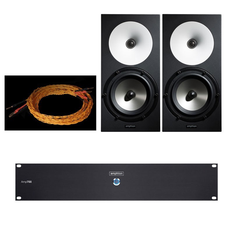 Amphion One18 + Amp700 + ケーブルセット【ペア】【受注製品・納期1ヶ月程】（新品/送料無料）【楽器検索デジマート】