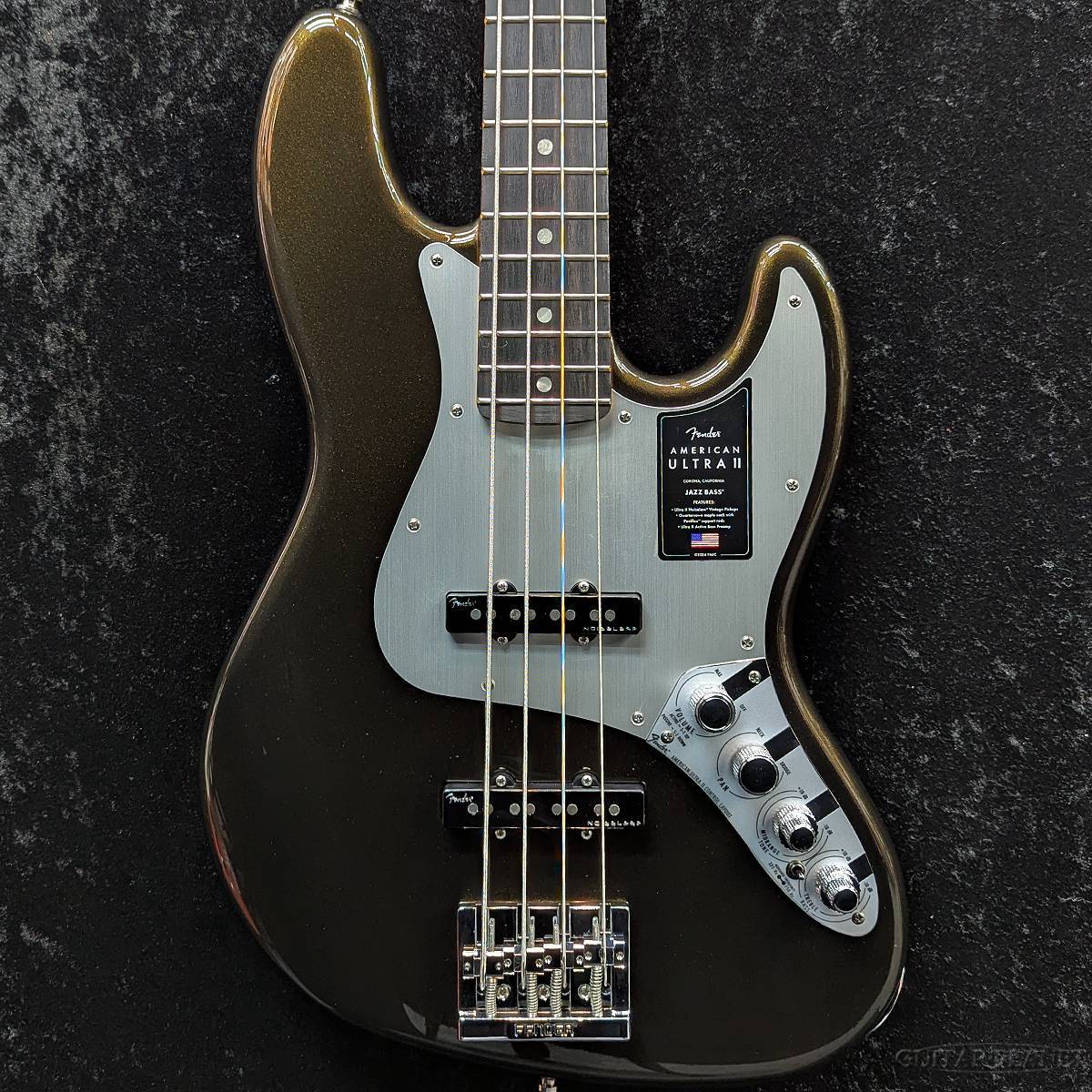 Fender 【ボーナスセール!!】American Ultra II Jazz Bass -Texas Tea-【4.64kg】（新品特価 ...