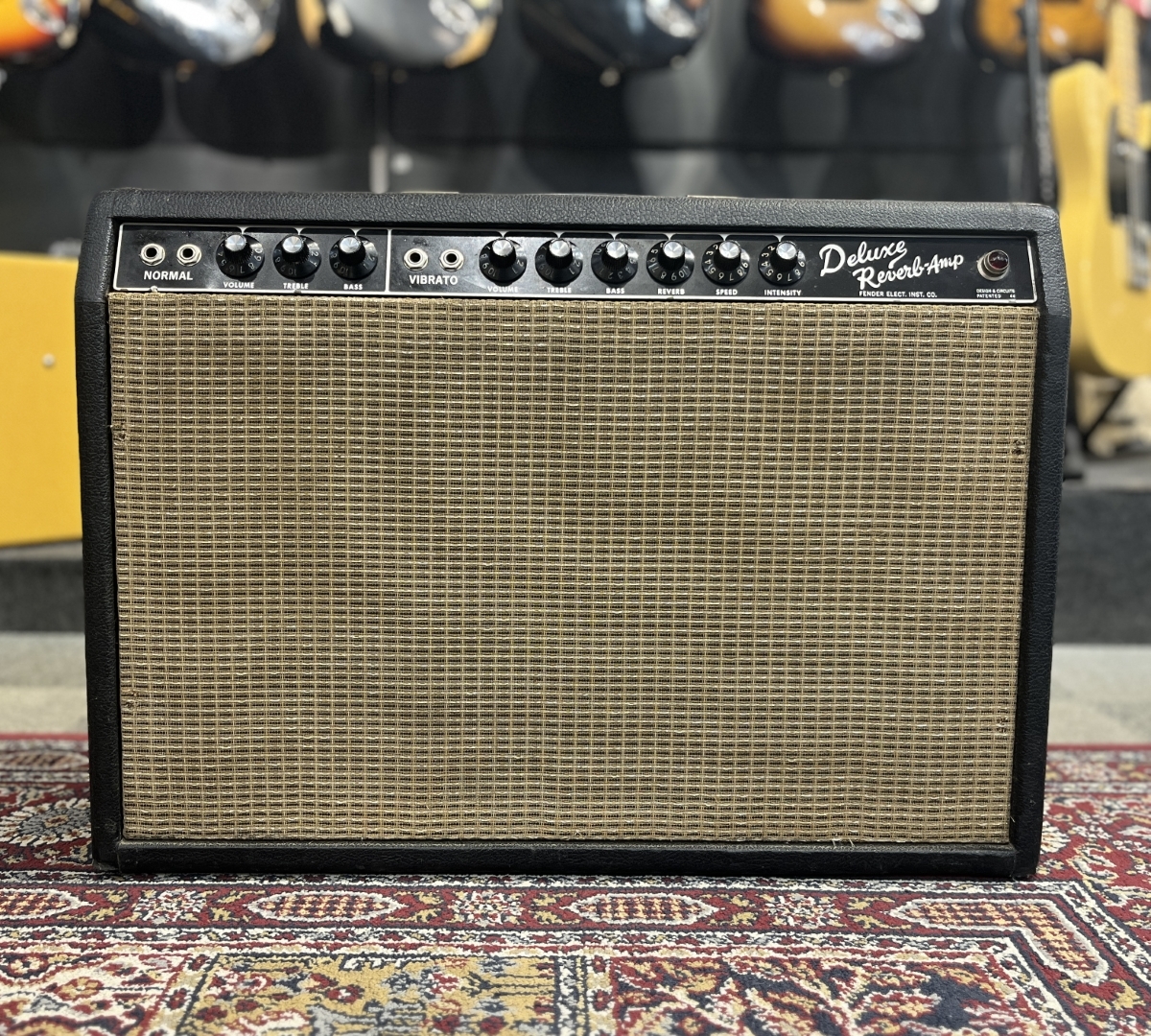 Fender 【Vintage】1964 Deluxe Reverb【AA763】【ブラックフェイス】（ビンテージ）【楽器検索デジマート】