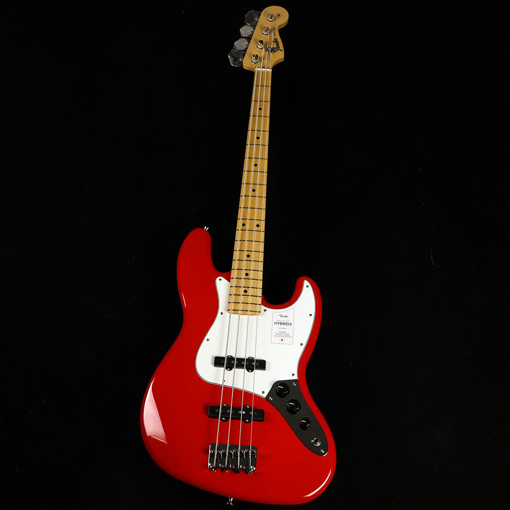 Fender Made In Japan Hybrid II Jazz Bass Modena Red（新品/送料無料）【楽器検索デジマート】