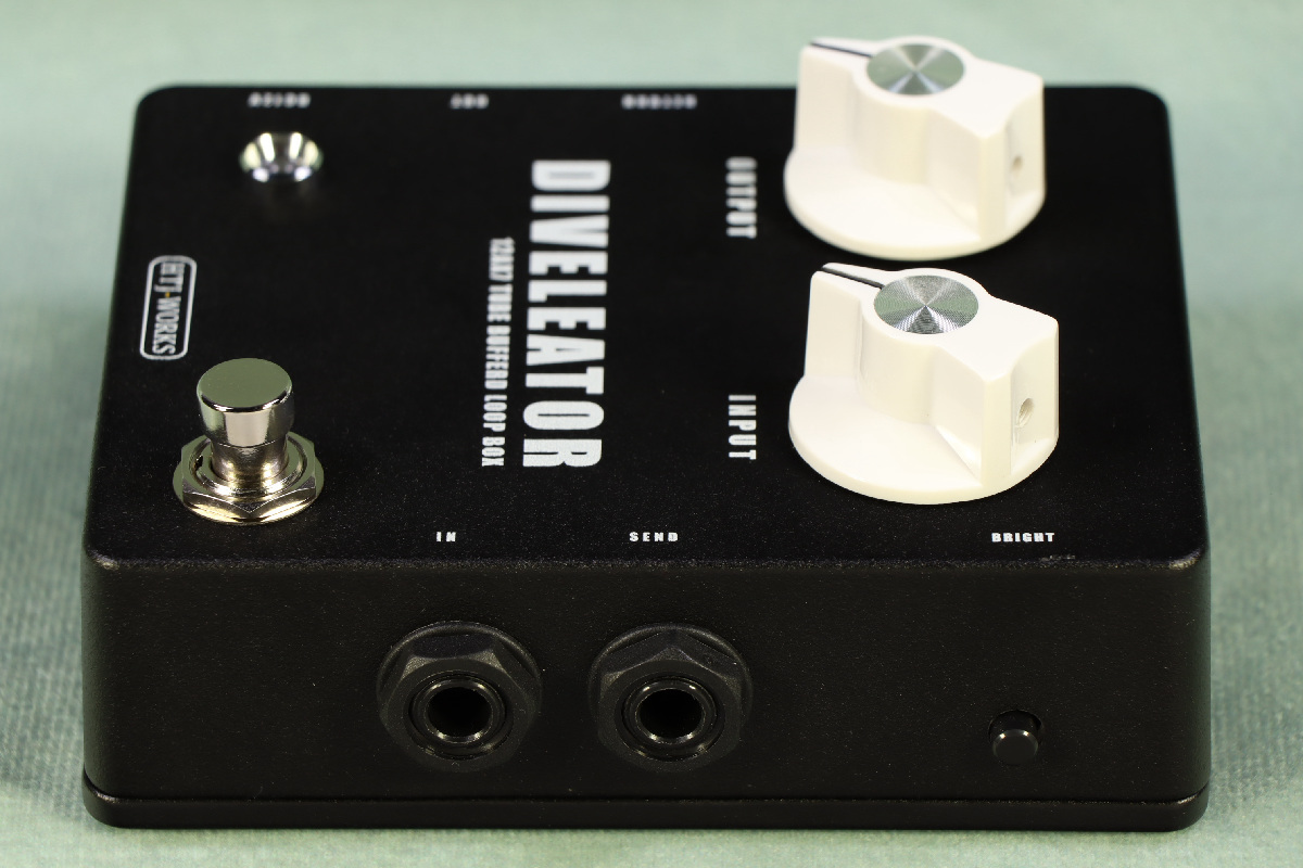 HTJ-WORKS DIVELEATOR JJ 12AX7 Tube Bufferd Loop Box -White Knob- プリアンプ ...
