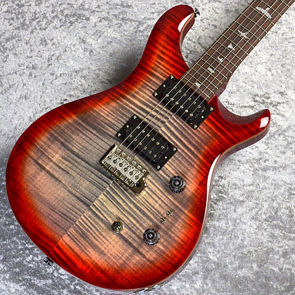 Paul Reed Smith(PRS) SE CUSTOM 24-08 【Charcoal Cherry Burst】現物画像（新品/送料 ...