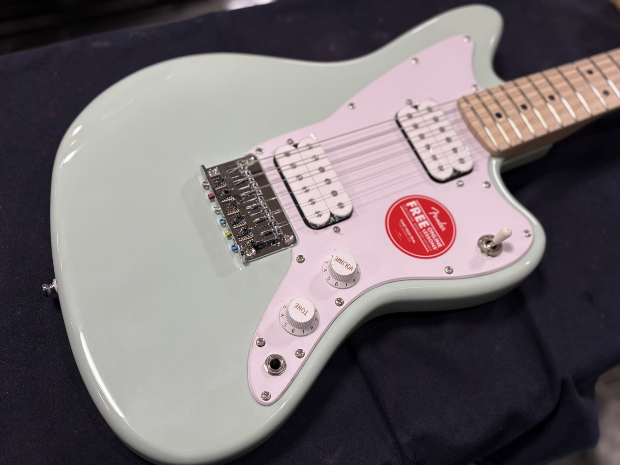 Squier by Fender Mini Jazzmaster HH Maple Fingerboard Surf Green【新品特価 ...