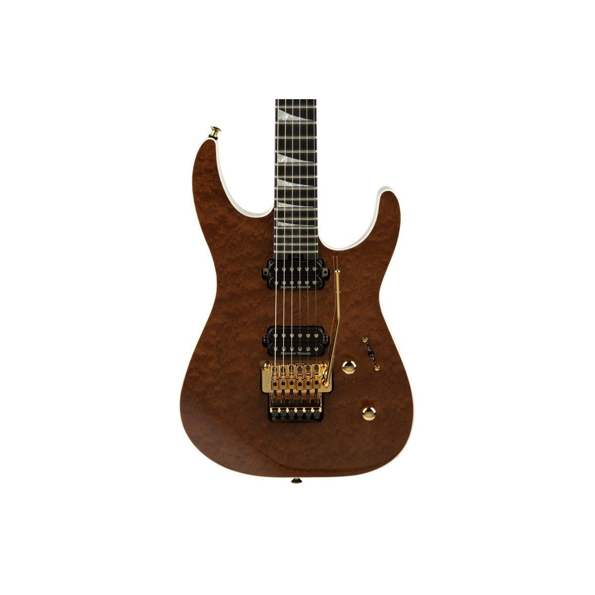 Jackson MJ Series Dinky DK Burl Mahogany Ebony Fingerboard Dark Mocha ...