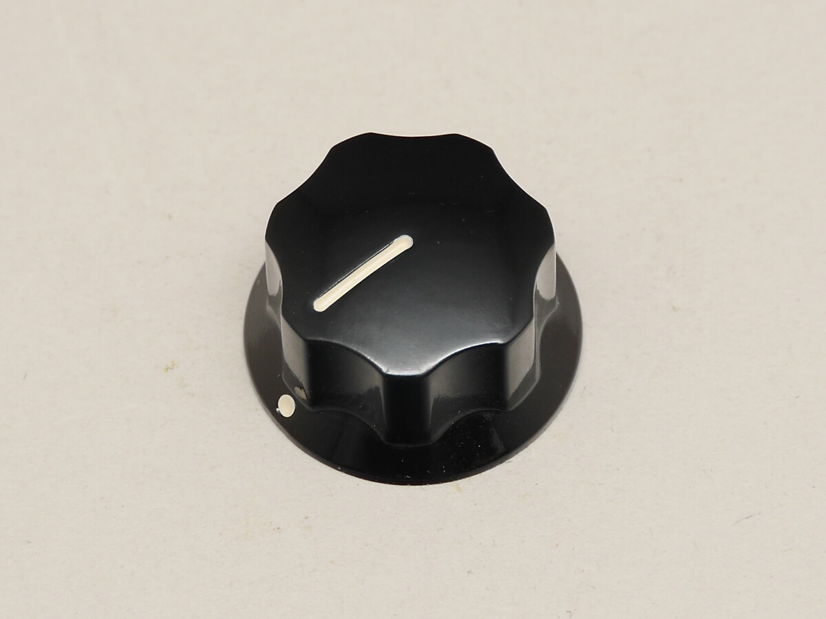Fender Concentric Jazz Bass Knob Black Upper 004-9411-049 2軸2連用上段ノブ 【池袋 ...