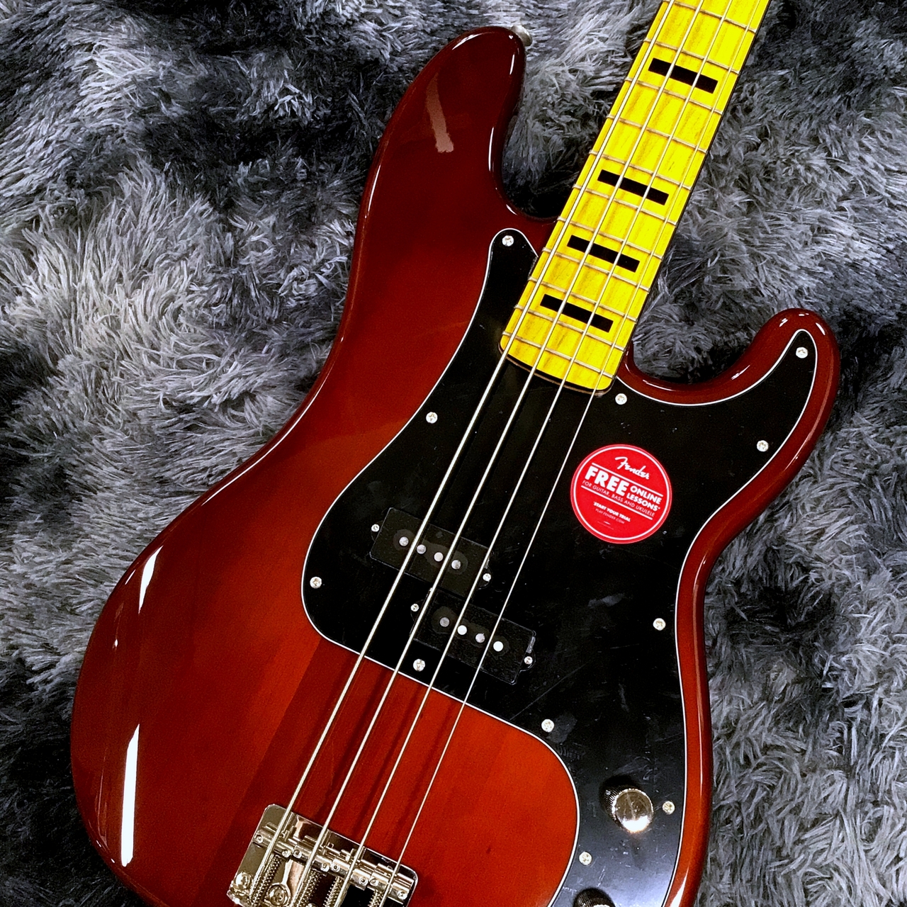 Squier by Fender Classic Vibe '70s Precision Bass Walnut / Maple【特価】（新品特価/送料無料）【楽器検索デジマート】
