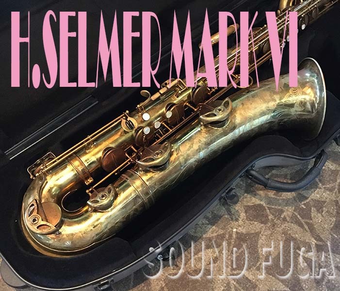 H. Selmer H.SELMER MARK VI 超希少 オリジナルLQ 5万番台 バリトンサックス Low Aキー無し（ビンテージ）【楽器検索デジマート】