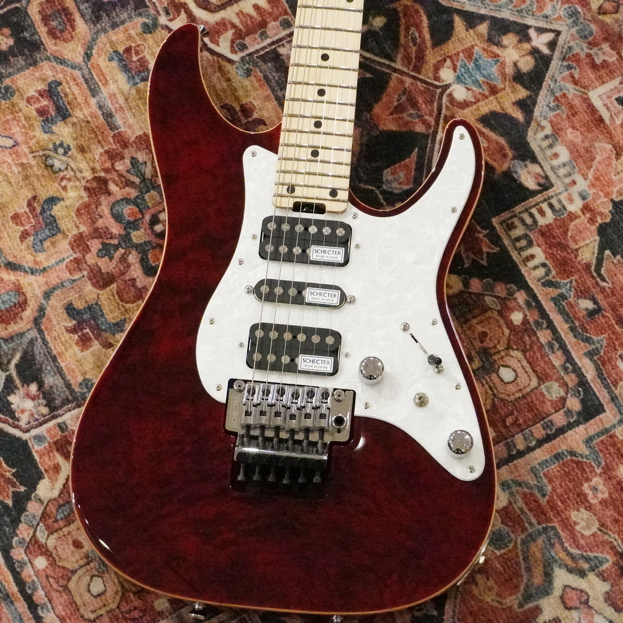 SCHECTER JAPAN SD-2-24-AL RED (See-thru Red) / Maple【人気モデル】【2025年製】（新品 ...
