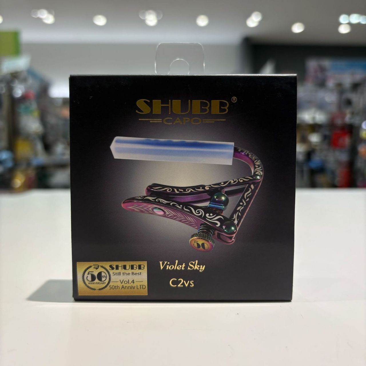 SHUBB C2vs Violet Sky カポタスト クラシックギター用 SHUBB 50th Anniversary Limited Collection（新品）【楽器検索デジマート】