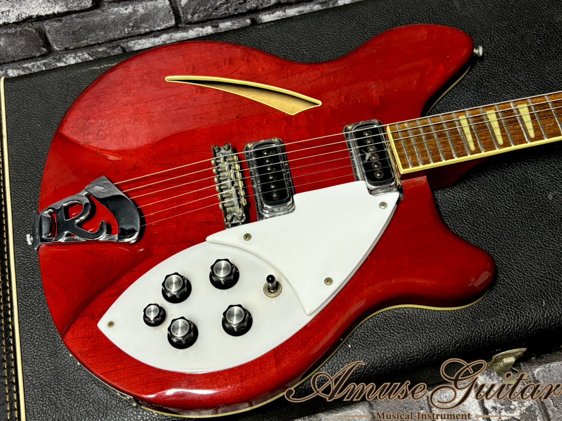 Rickenbacker 360 # Burgandy 1975年製【Beautiful Rare Color】"Full Original ...
