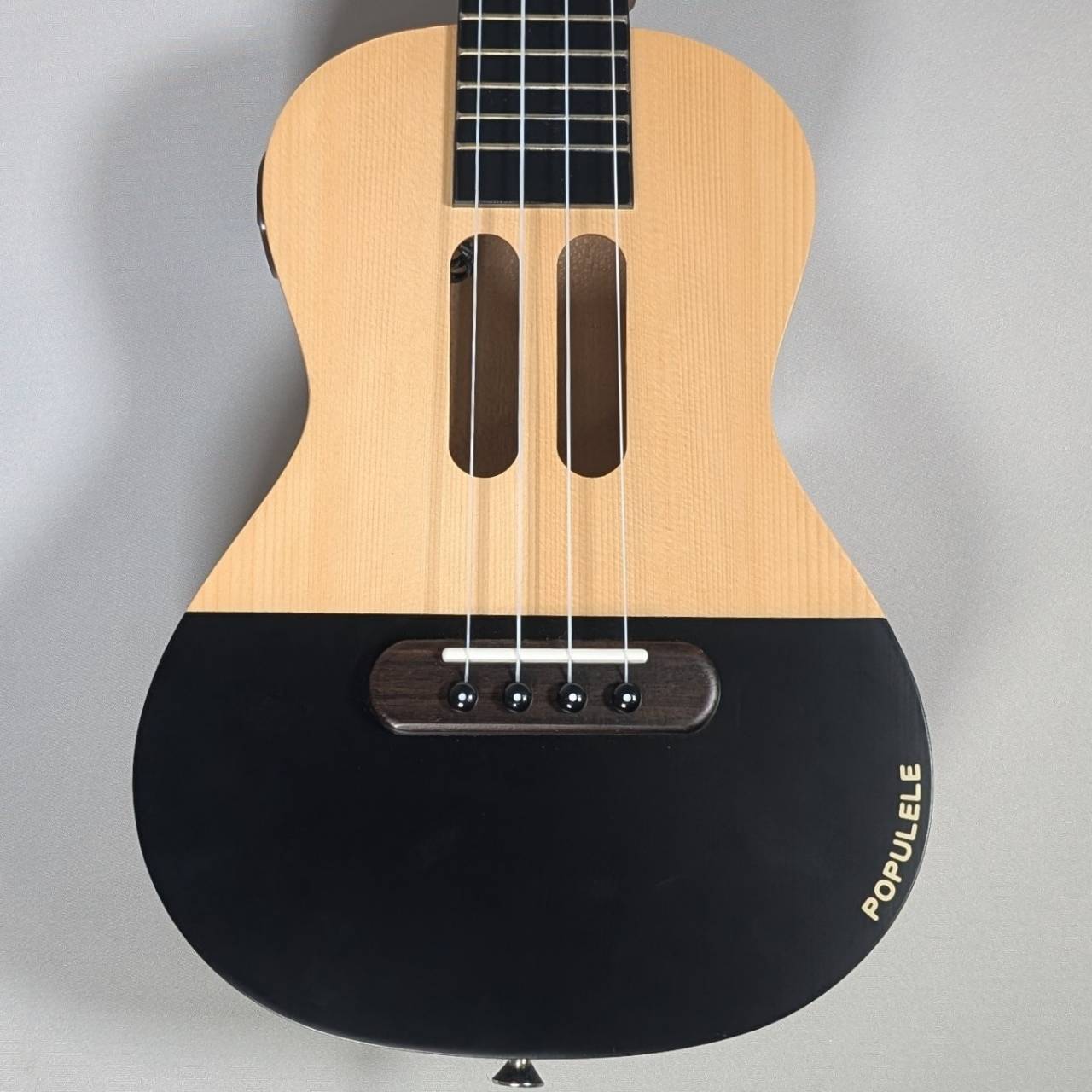 Popumusic POPULELE スマートウクレレ ポピュレレ 全長23インチ コンサートウクレレサイズ ケース付きPopulele U1 ...
