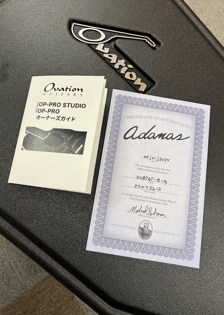Ovation ADAMAS 2087GT-8 Reverse Blue Burst(新品/送料無料 Ovation ADAMAS 2087GT-8 Reverse Blue Burst(新品/送料無料