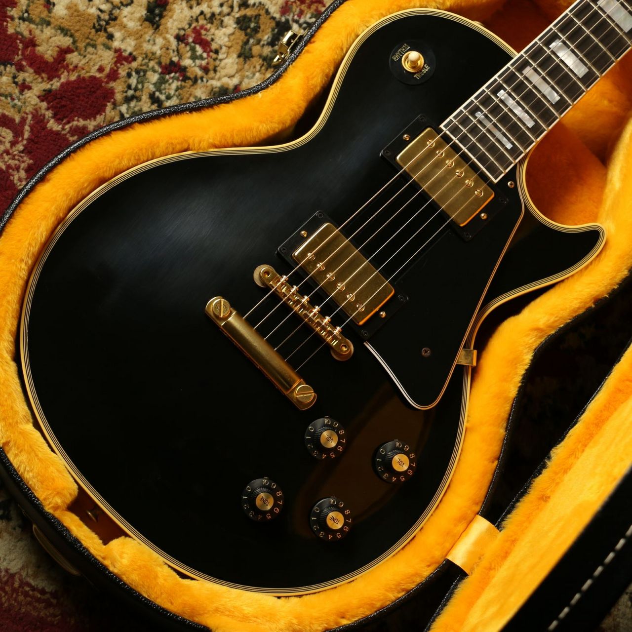 Gibson Custom Shop 1968 Les Paul Custom Ebony Murphy Lab Ultra Light ...