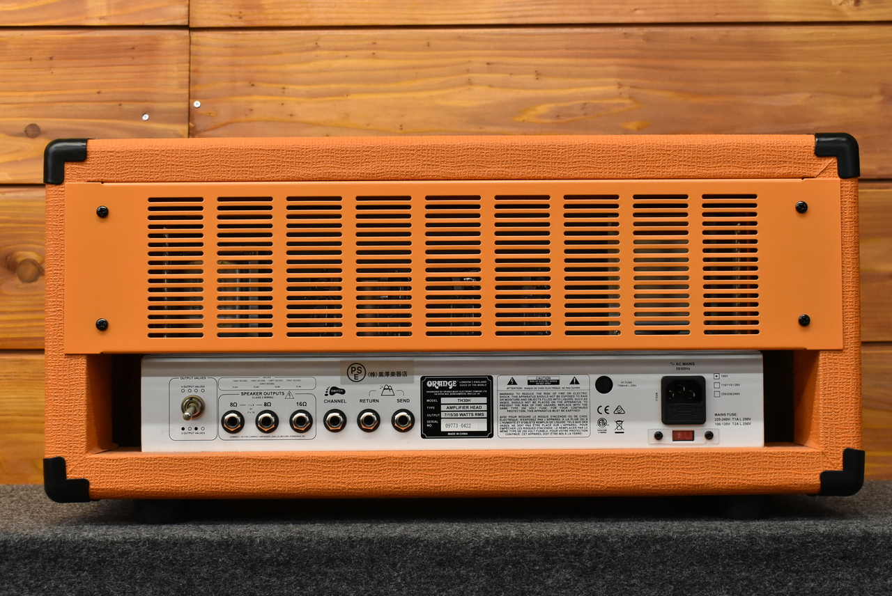 ORANGE TH30H Head【オールチューブヘッドアンプ!】【7/15/30W切替】（新品）【楽器検索デジマート】