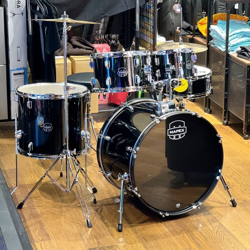 Mapex CM5294FTCDK [COMET DRUM SET - Dark Black]【ハードウェア、シンバル付属】（新品/送料無料）【楽器検索デジマート】