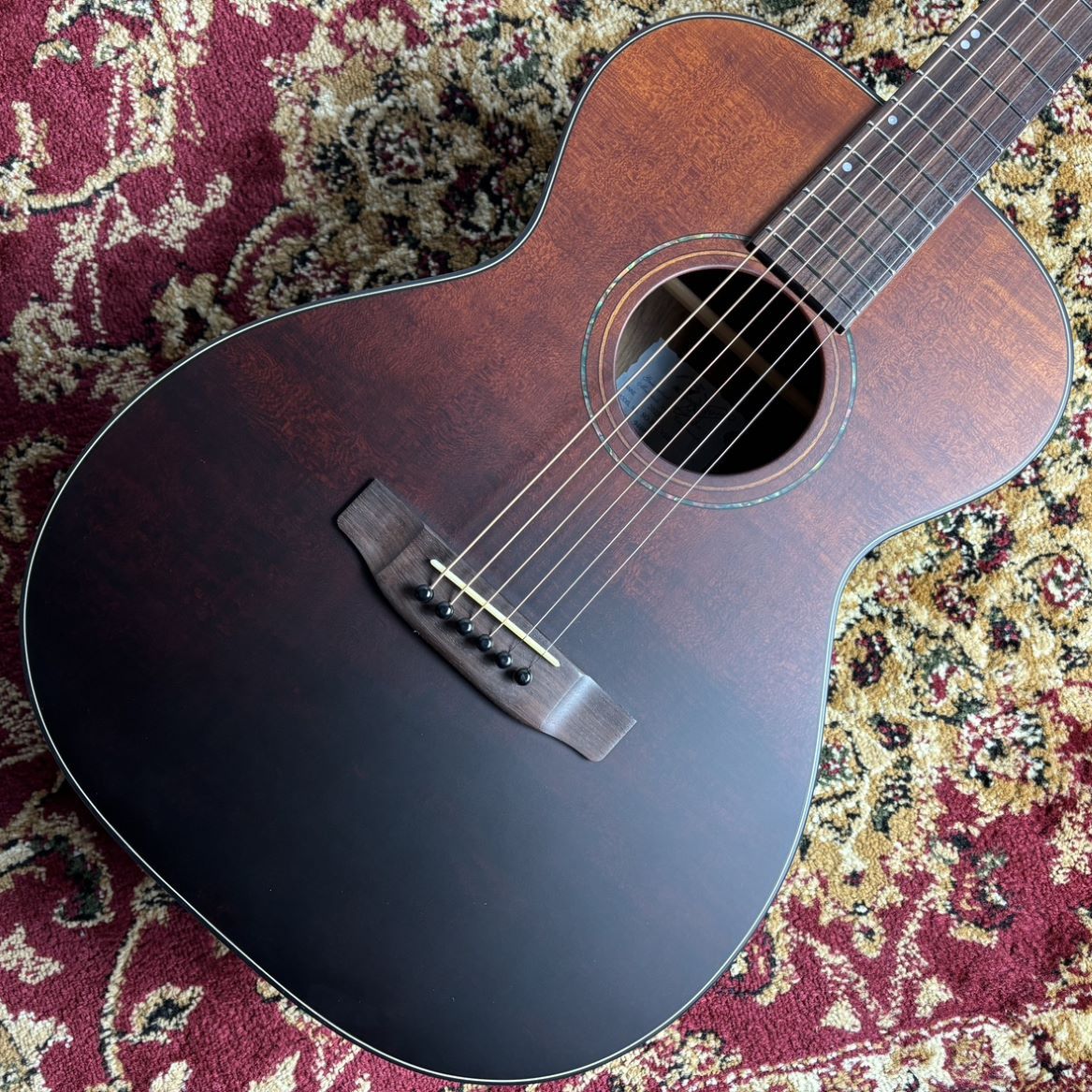 K.Yairi （K.Yairi）SO-PF2 VSB アコースティックギター 小ぶりなサイズ ギグケース付 サンセットバースト（新品/送料無料）【楽器検索デジマート】