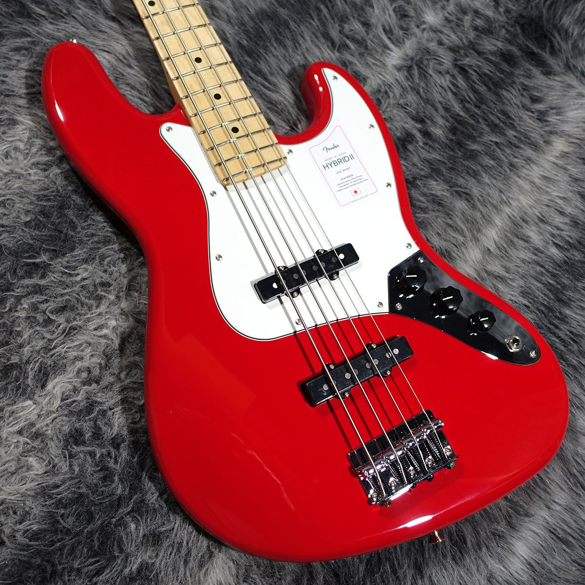 Fender Fender Made in Japan Hybrid II Jazz Bass Modena Red（新品/送料無料）【楽器 ...
