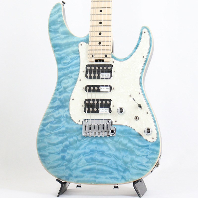 SCHECTER SD-2-24-AL-VTR (Aqua Blue/Maple)（新品）【楽器検索デジマート】