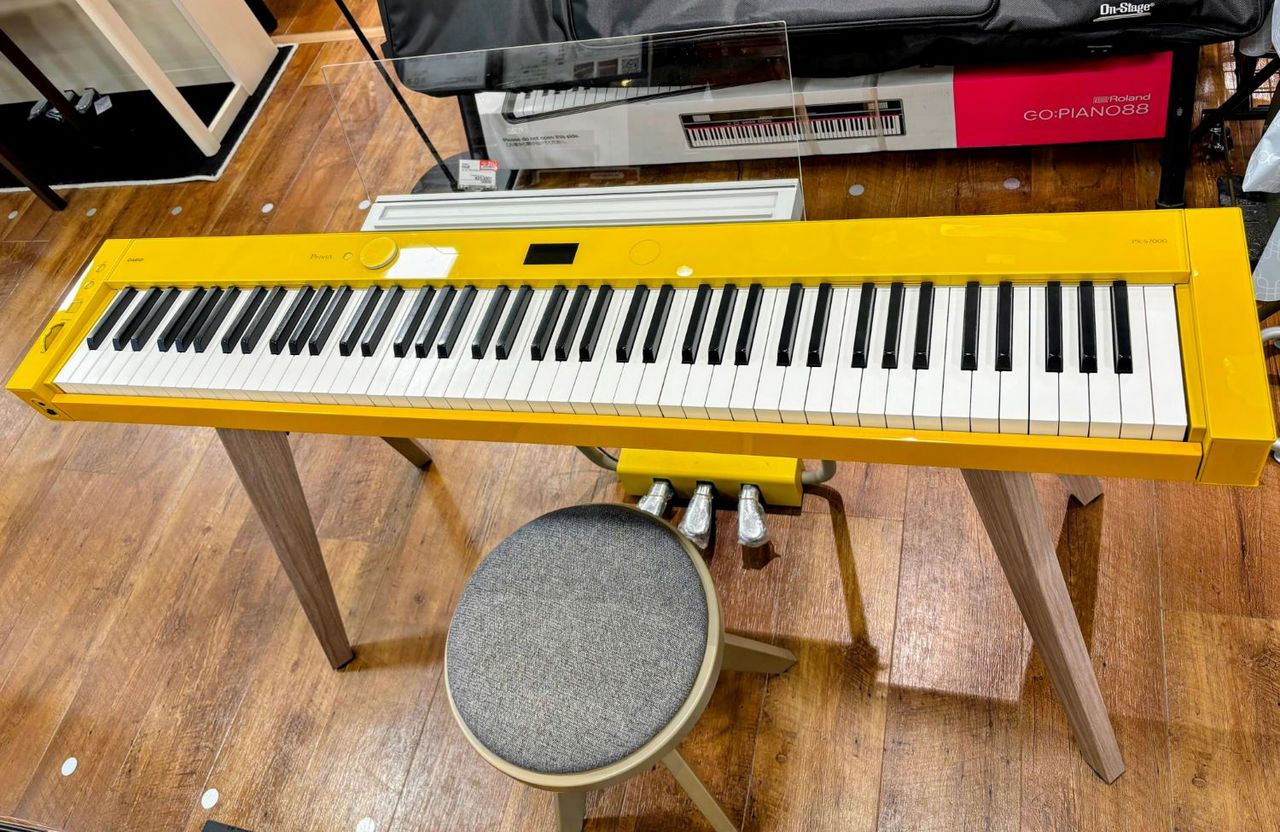 Casio 【展示品】PX-S7000 HM 電子ピアノ 88鍵盤 プリヴィアPX-S7000HM ハーモニアスマスタード【現物画像】（B級 ...