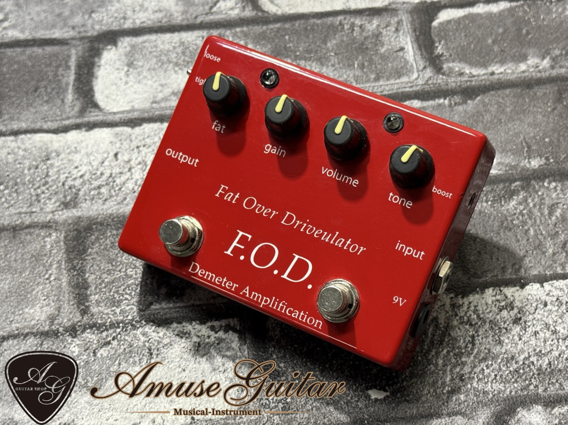 Demeter Amplification Fat Over Driveulator F.O.D.【Overdrive】w/Original ...
