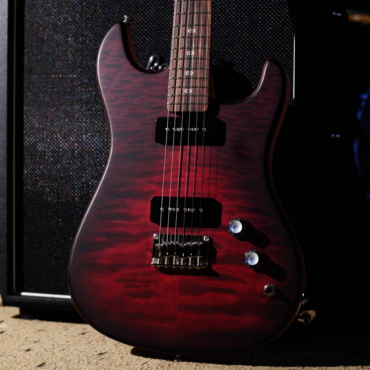 PJD Guitars WOODFORD ELITE / Highland Purple Burst 「夏のボーナスセール!」7/31まで ...