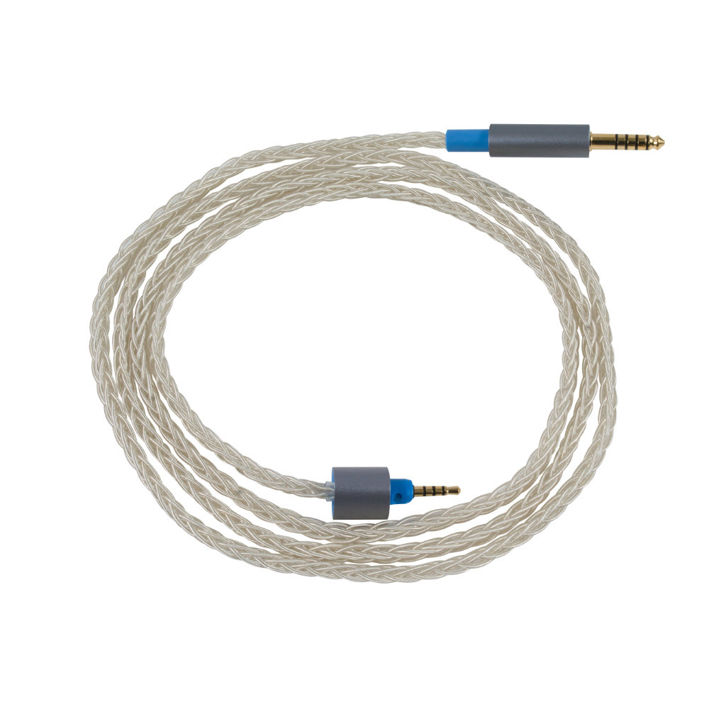Dekoni Audio Ensemble Cables HP-Split 4.4mm-52” シルバー CBZ-HP-52-TW-4.4 ...