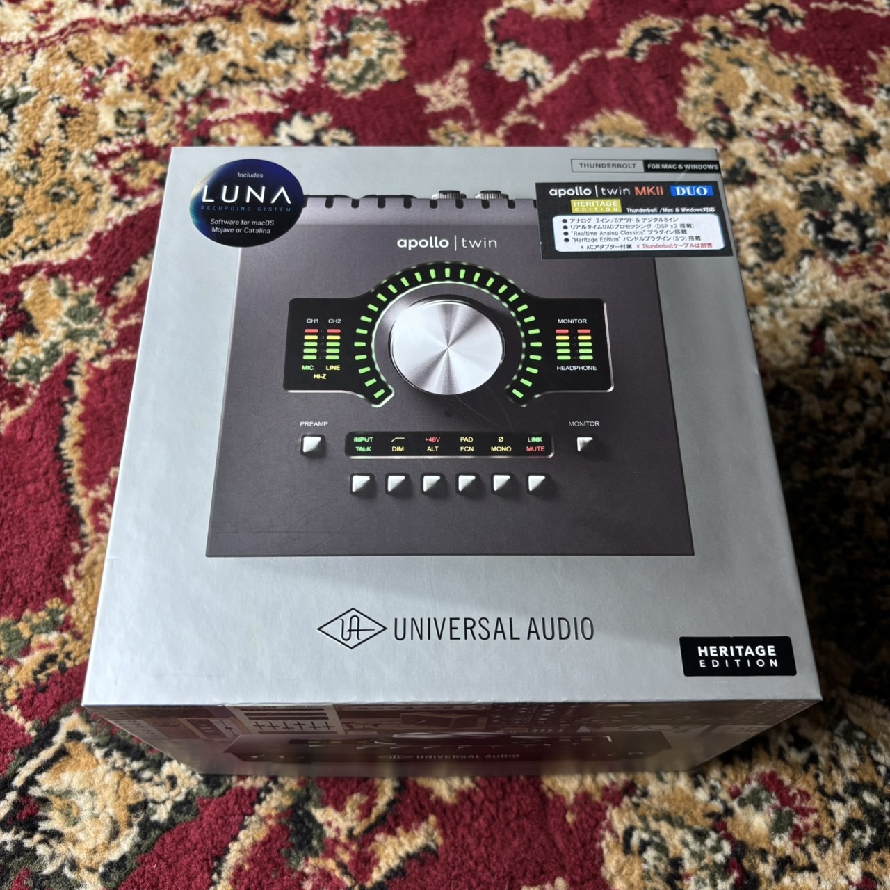 Universal Audio Apollo Twin MkII DUO Heritage Edition 【ケーブルプレゼント！】（新品特価 ...