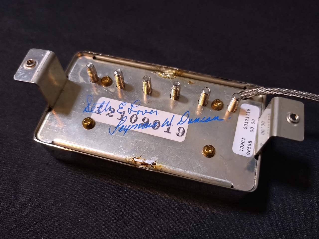 Seymour Duncan Seth Lover SH-55n/SH-55b SET Nickel Covers/1C（新品特価）【楽器検索 ...