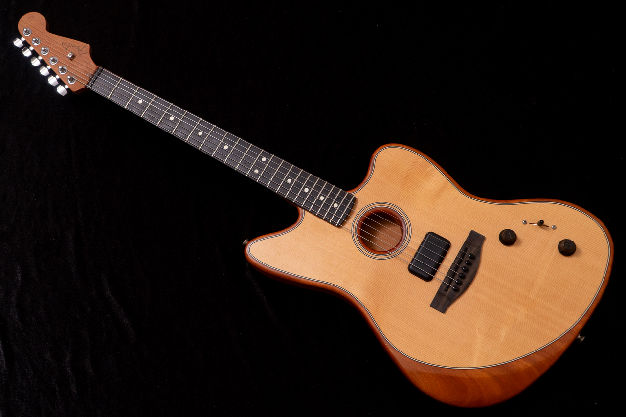 Fender American Acoustasonic JAZZMASTER Natural 2022 #US225245A【TONIQ横浜 ...