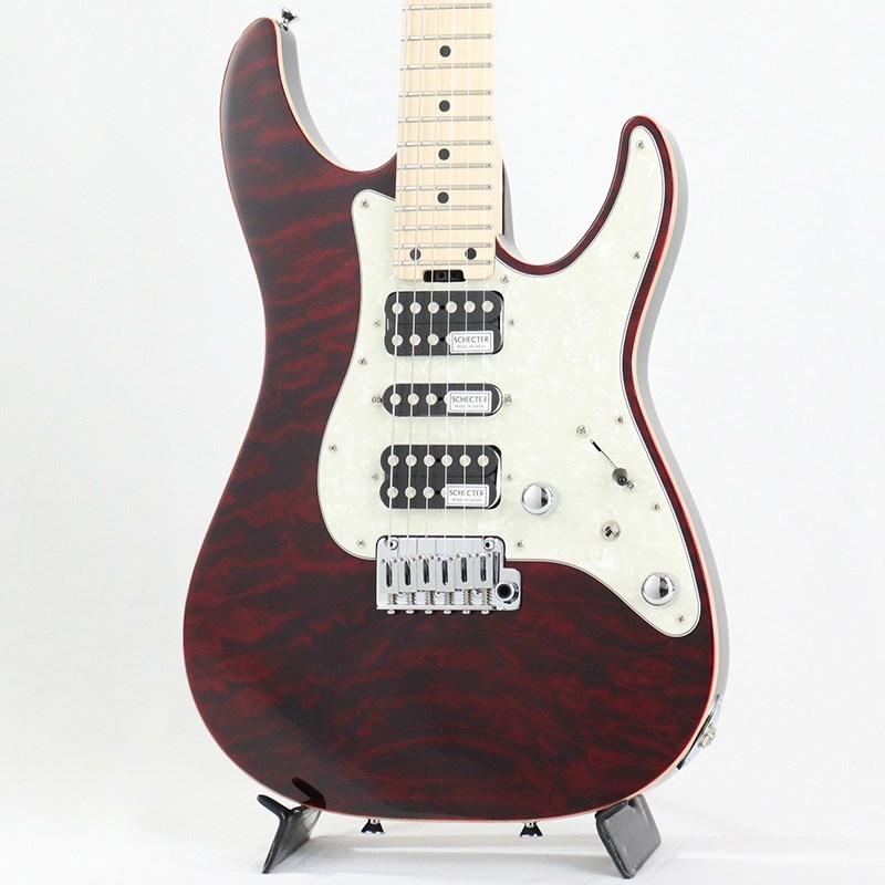 SCHECTER SD-2-24-AL-VTR (See-Thru Red/Maple)（新品）【楽器検索デジマート】