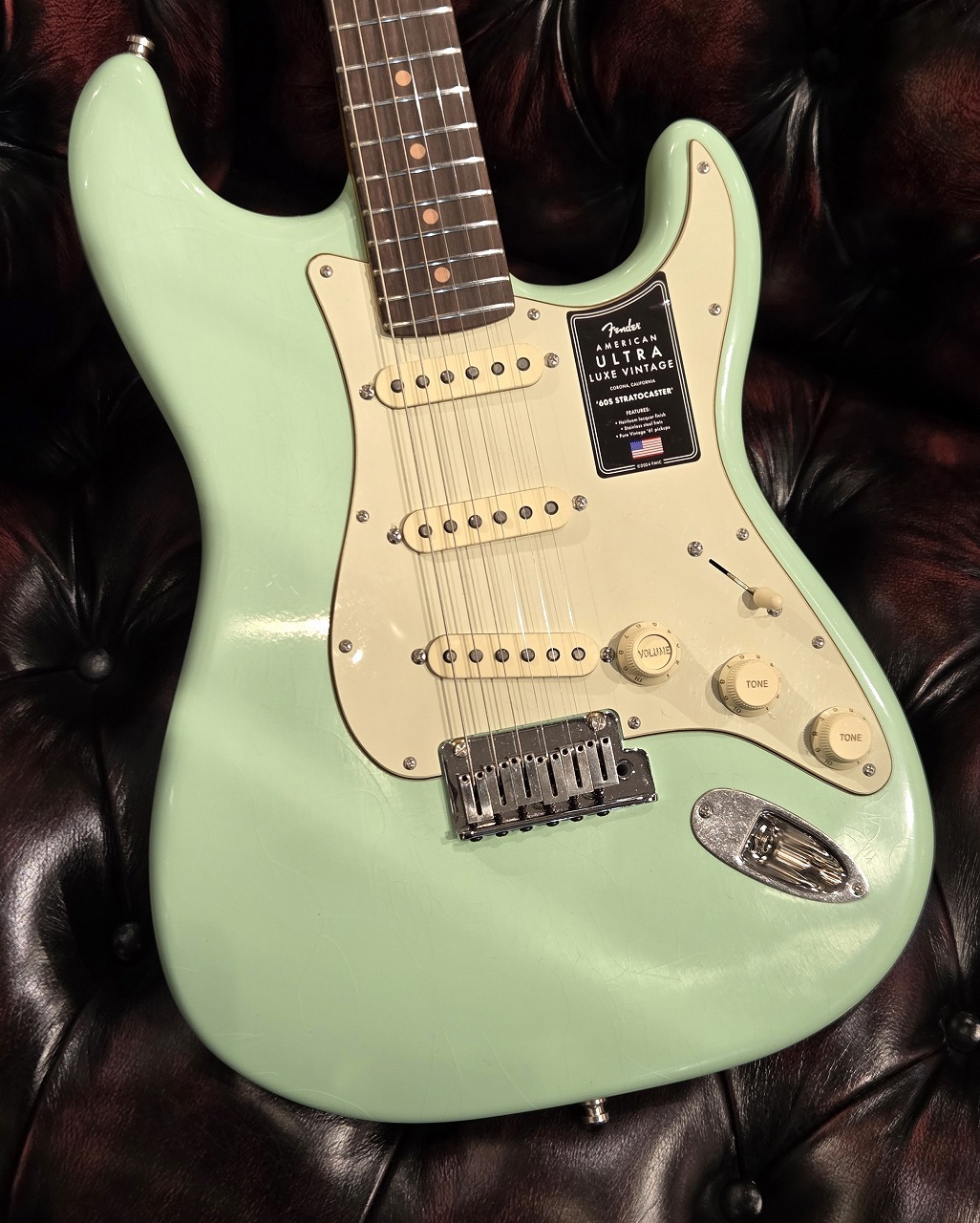 Fender American Ultra Luxe Vintage '60s Stratocaster RW / Surf Green [#US25015295][3.42kg]（新品 ...