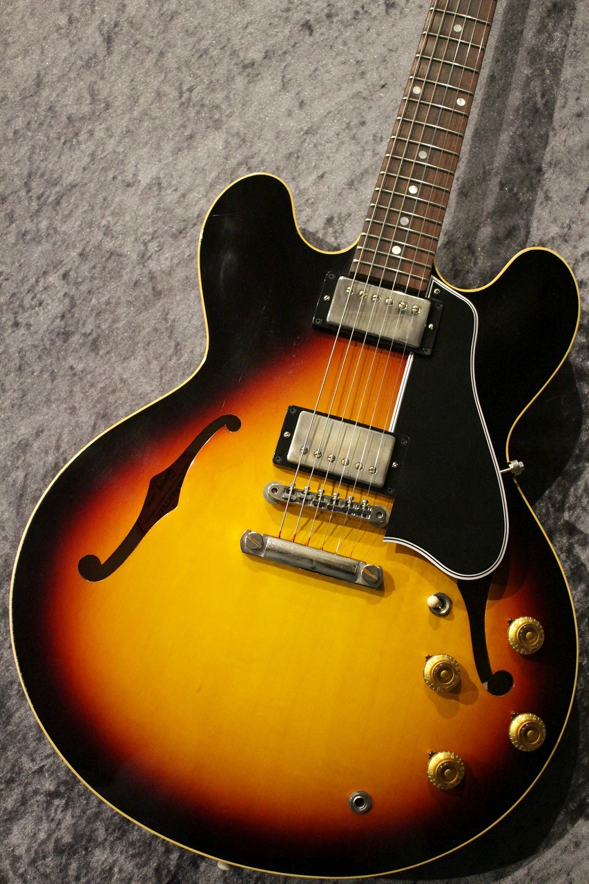 Gibson Custom Shop 130th Aniversarry Murphy Lab 1958 ES-335 Reissue Tri Burst Light Aged【3.43kg ...