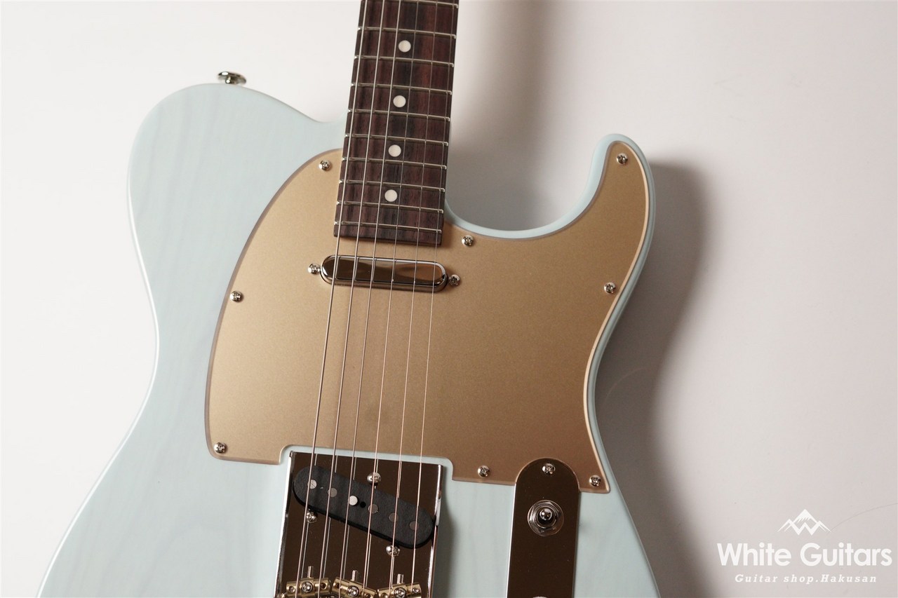 momose MT2-STD/R - Sonic Blue Blonde / Gold Acryl Pick Guard（新品/送料無料）【楽器検索デジマート】
