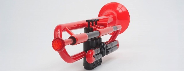 pInstruments pTrumpet PTRUMPET1R / RED (プラスチック製トランペット)（新品/送料無料）【楽器検索デジマート】