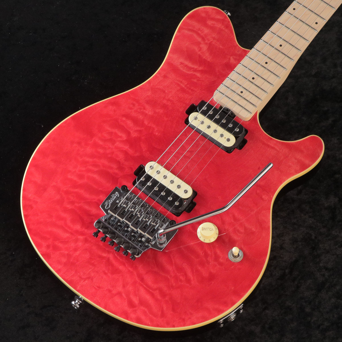 Sterling by MUSIC MAN AX40 Trancelucent Red 【御茶ノ水本店】（中古/送料無料）【楽器検索デジマート】